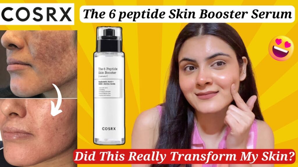 COSRX 6 Peptide Skin Booster Serum Review | Does It Really Work? | コスメネコまとめ